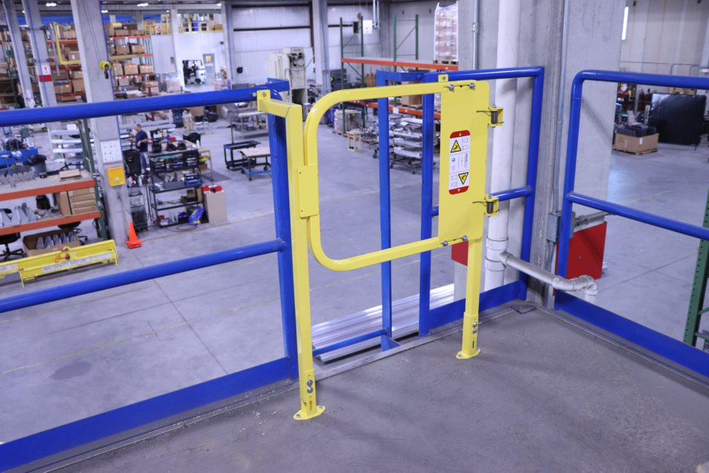 Ladder Safety Gate Stand Off Mounting System | PS Industries® Incorporated